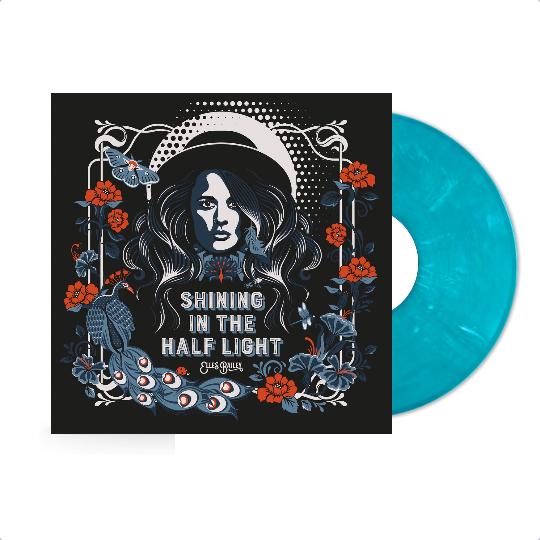 Shining in the Half Light Vinyl (Limited Edition Blue Tidal Wave Splat ...